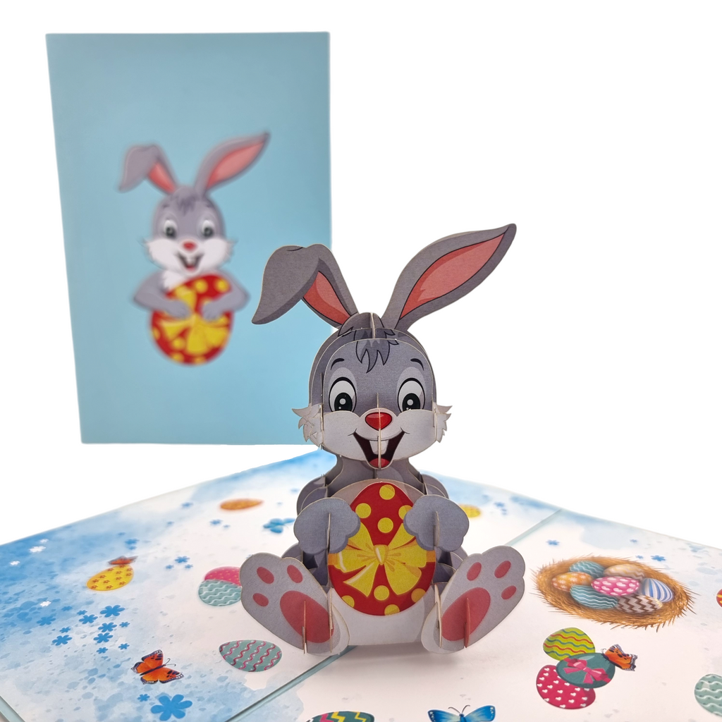 Easter Bunny Pop Up Card – Color Pop Cards