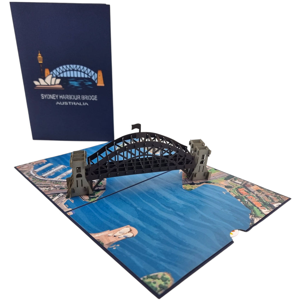Sydney Harbour Bridge Pop-Up Card – Color Pop Cards